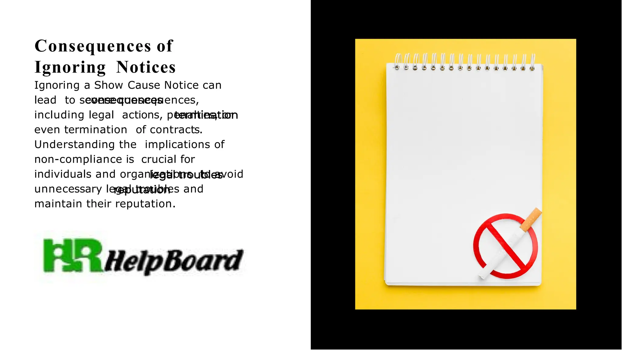 show cause notice sample , Show cause notice to employee for negligence ...