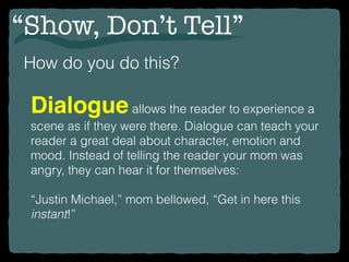 "Show, Don't Tell" | PDF