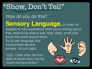 "Show, Don't Tell" (2) | PDF