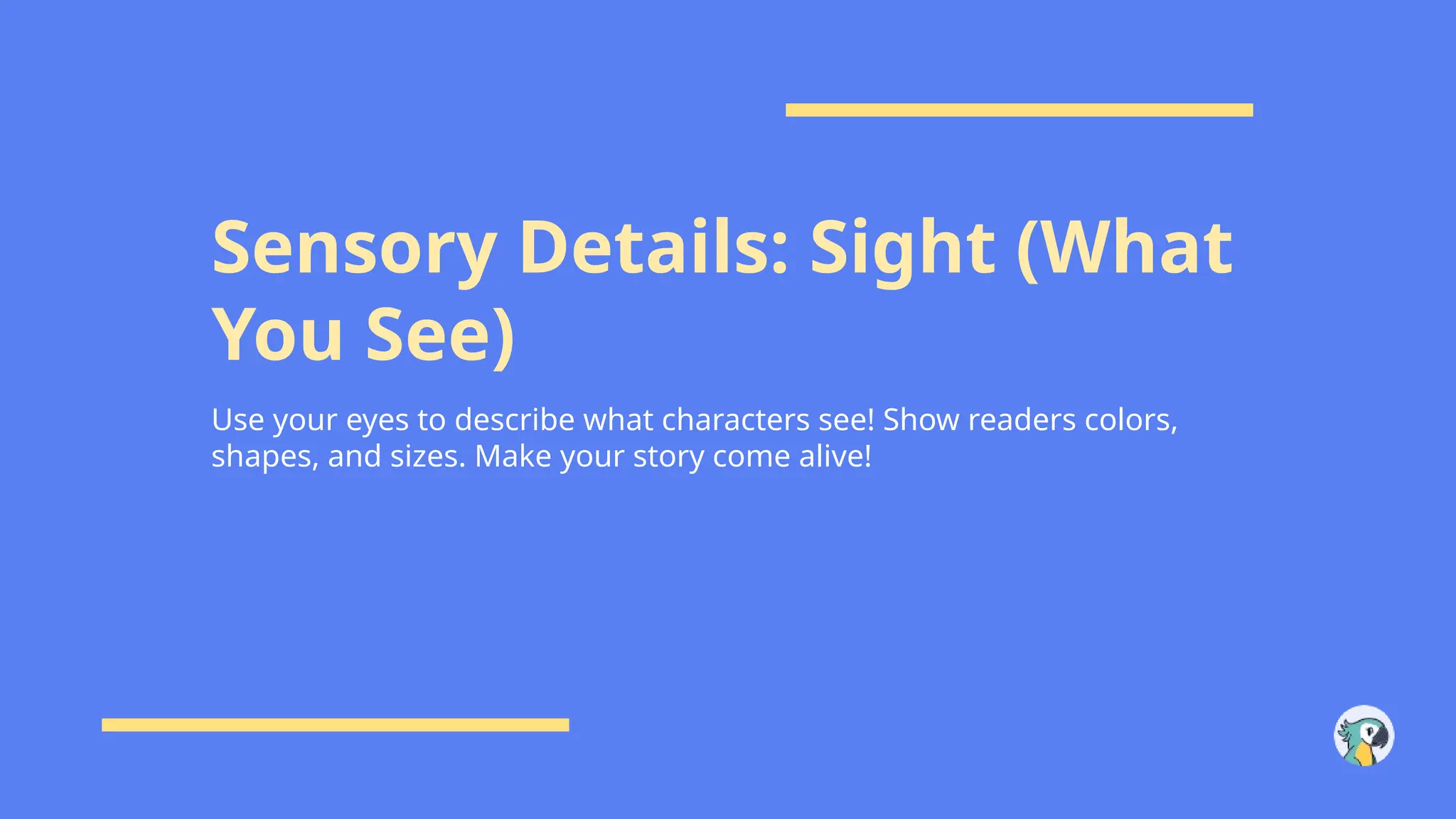 Show, Don't Tell Story Magic.pptx .Grade 4-Grade 5 | PPTX