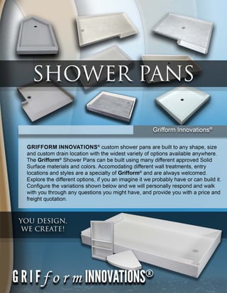 Custom Shower Pan Reference Guide | PDF