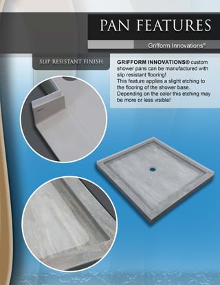Custom Shower Pan Reference Guide | PDF