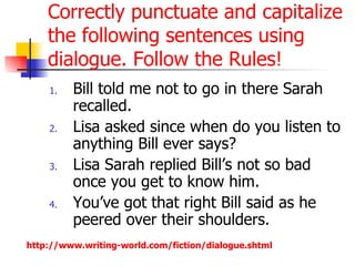 Showing Not Telling1 | PPT