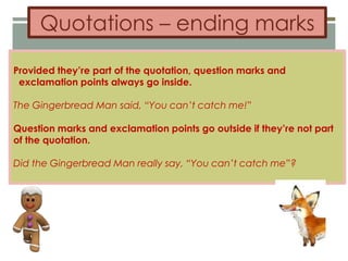 Showing vs telling and dialogue | PPT