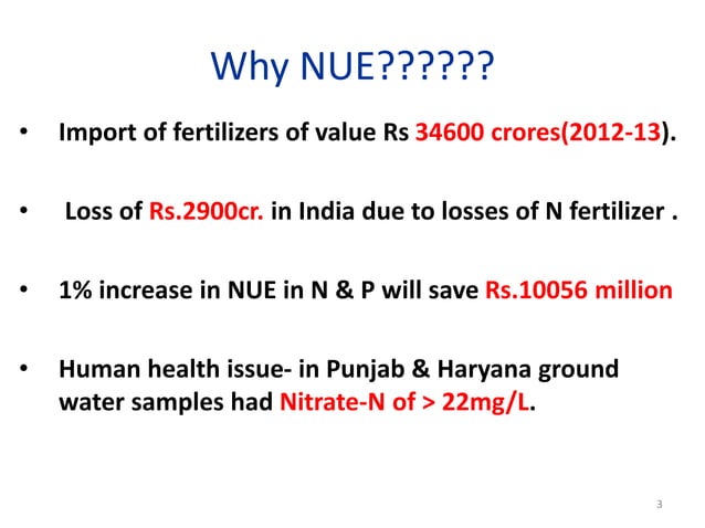 nutrient use efficiency | PPTX