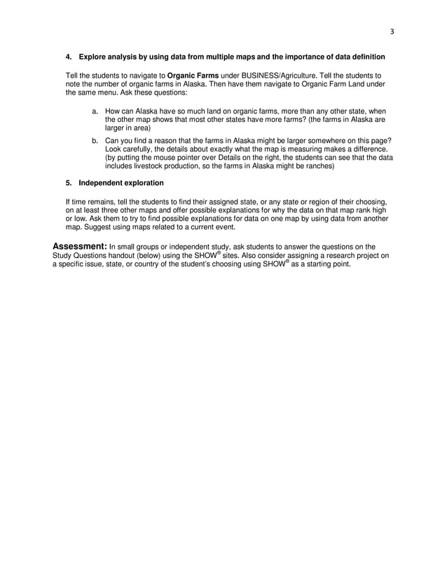 SHOW Lesson Plan | PDF