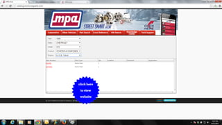 Automotive Aftermarket Catalog: ShowMeTheParts APIs | PPT