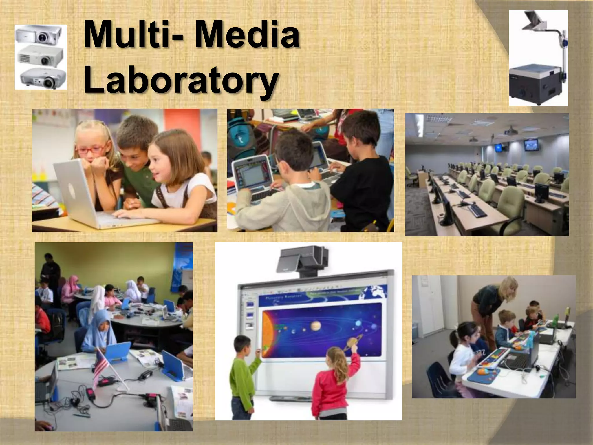 Multi media laboratory ppt | PPSX