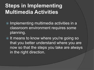 Multi media laboratory ppt | PPSX