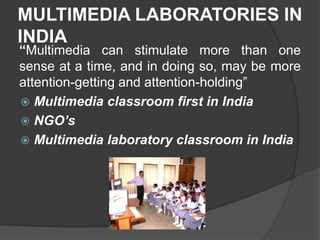 Multi media laboratory ppt | PPSX