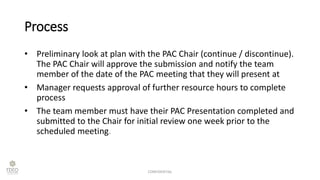 Show of pac presentation process and template | PPT