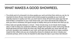 Showreel | PPT