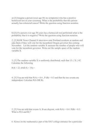 You must not work with another person on this exam Experience Tradition ...