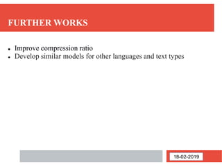Shox96 - Guaranteed Compression of Printable Short Strings | PPT