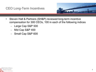 Current Landscape of CEO Long-Term Incentives | PPT