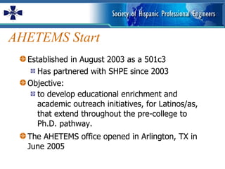 SHPE 101 Presentation | PPT