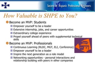 SHPE 101 Presentation | PPT