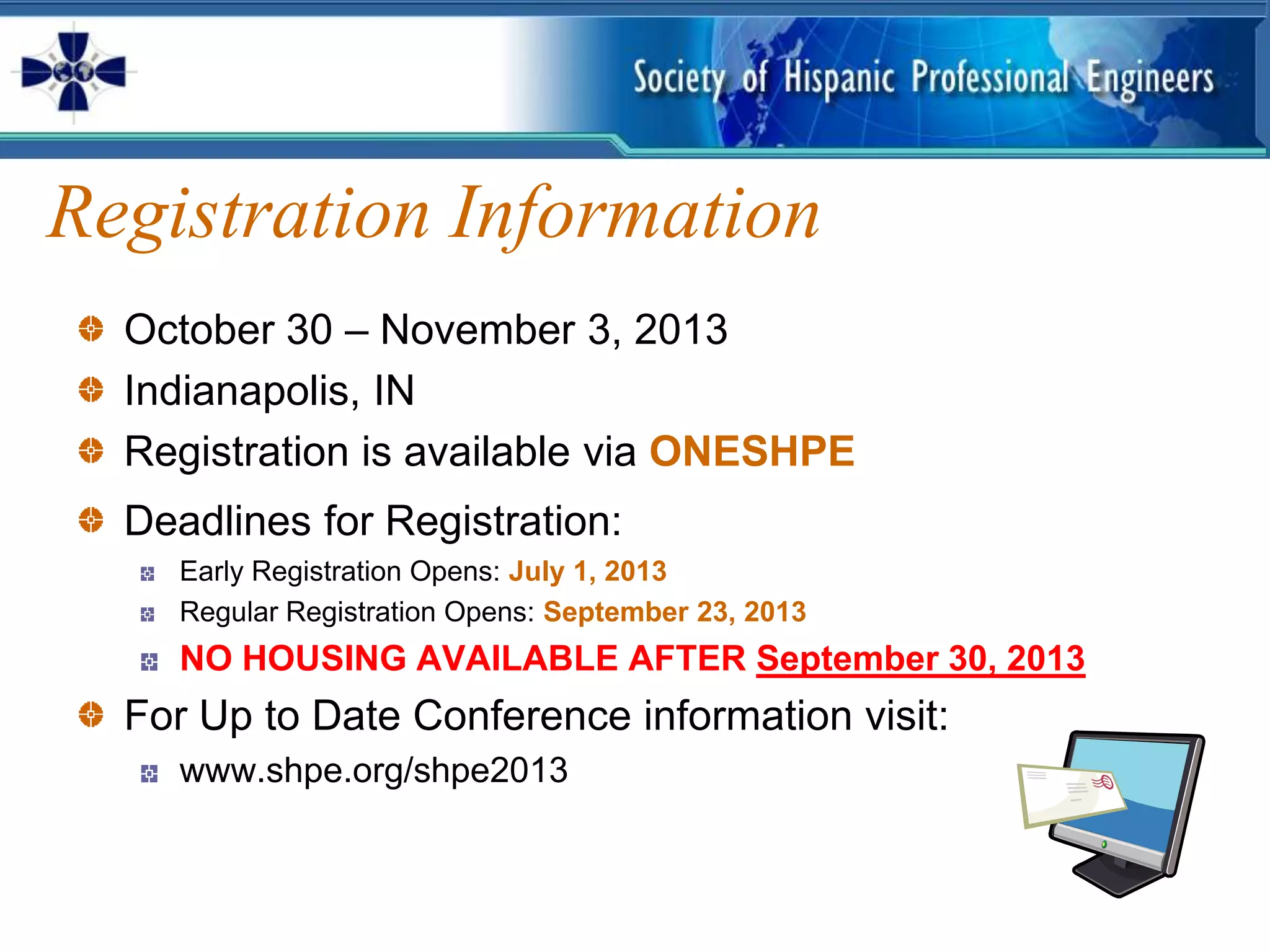 Shpe 101 presentation 2013 main | PPT