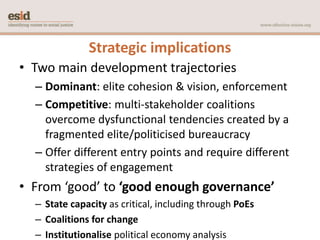 How Does Politics Shape Development? The Role of Incentives, Ideas and ...