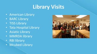 Shpt school of Library Science Promotion | PPTX