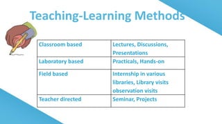 Shpt school of Library Science Promotion | PPTX