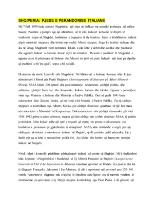 Shqiperia pjese-e-perandorise-italiane | PDF