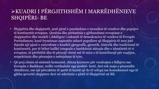 Shqiperia dhe Bashkimi Europian | PPTX