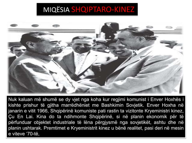 Shqiperia nga viti 1944 1990 - TIK | PPTX