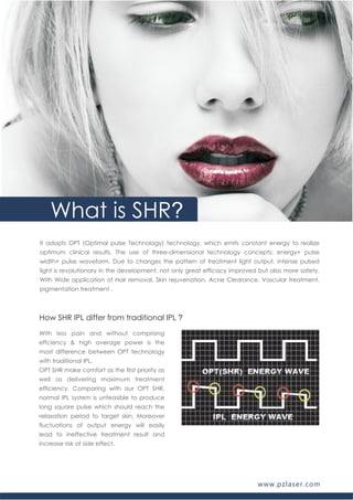 SHR(Super IPL) Hair Removal Machine | PDF