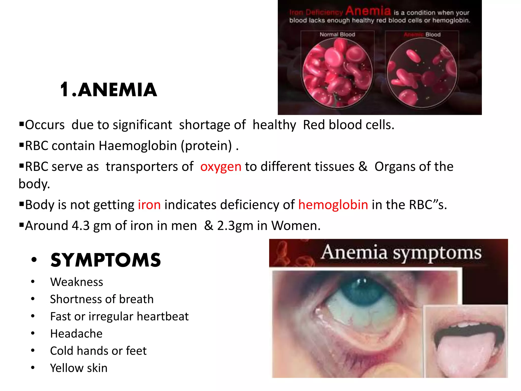 Diseases of blood | PPTX