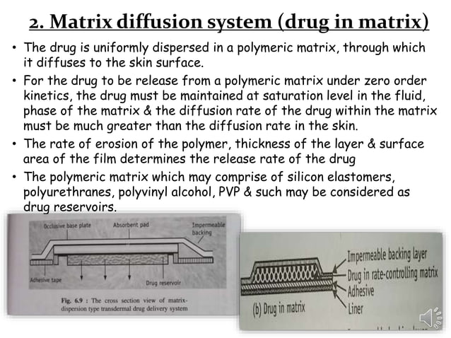 formulation of transdermal patches | PPTX | Skin and Dermatology ...
