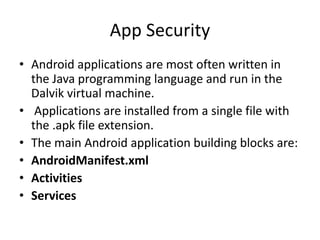 Mobile security | PPT