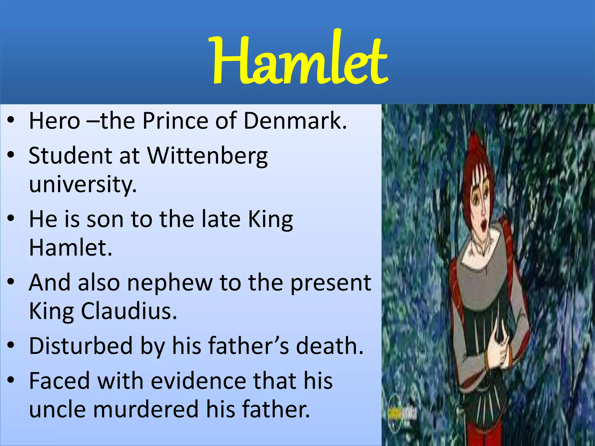 CHARACTERS IN HAMLET | PPTX