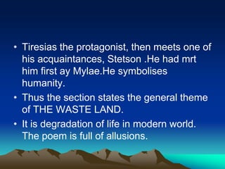 THE WASTE LAND | PPTX