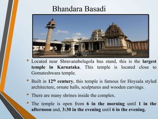 Shravanabelgola karnataka | PPTX