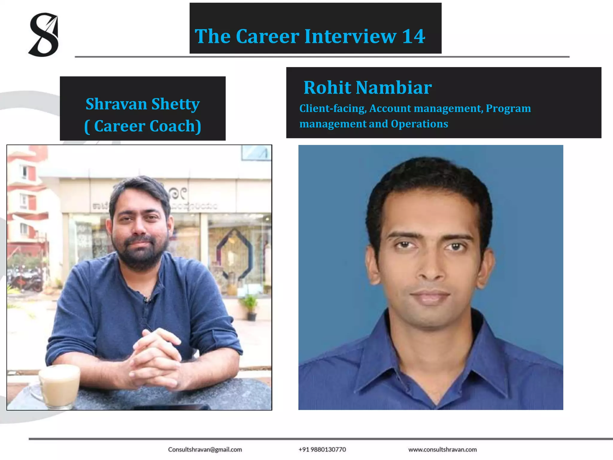 Shravan Shetty interview 14 Rohit Nambiar | PDF
