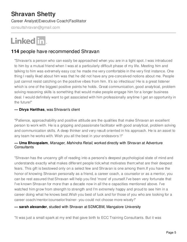 Shravan Shetty Linkedin Profile Shravan Shetty Linkedin Profile