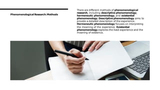 Phenomenological research | PDF