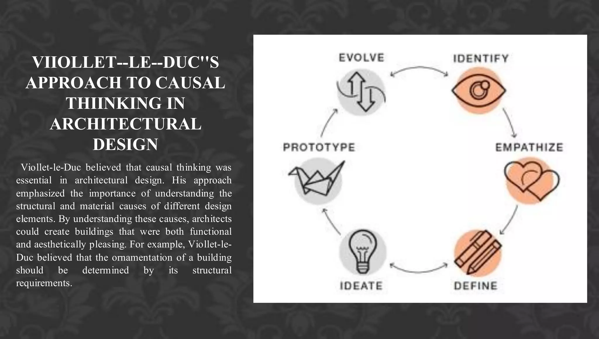 Causal thinking in architecture | PPT