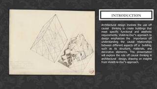 Causal thinking in architecture | PPT