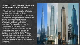 Causal thinking in architecture | PPT