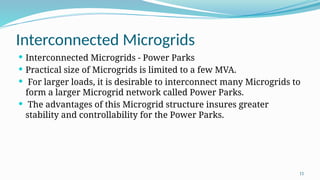 Microgrids power point presentation and seminar | PPTX