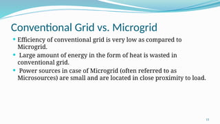 Microgrids power point presentation and seminar | PPTX