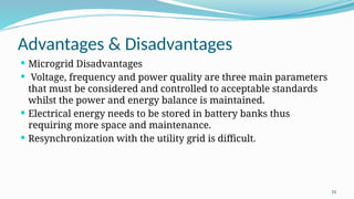 Microgrids power point presentation and seminar | PPTX