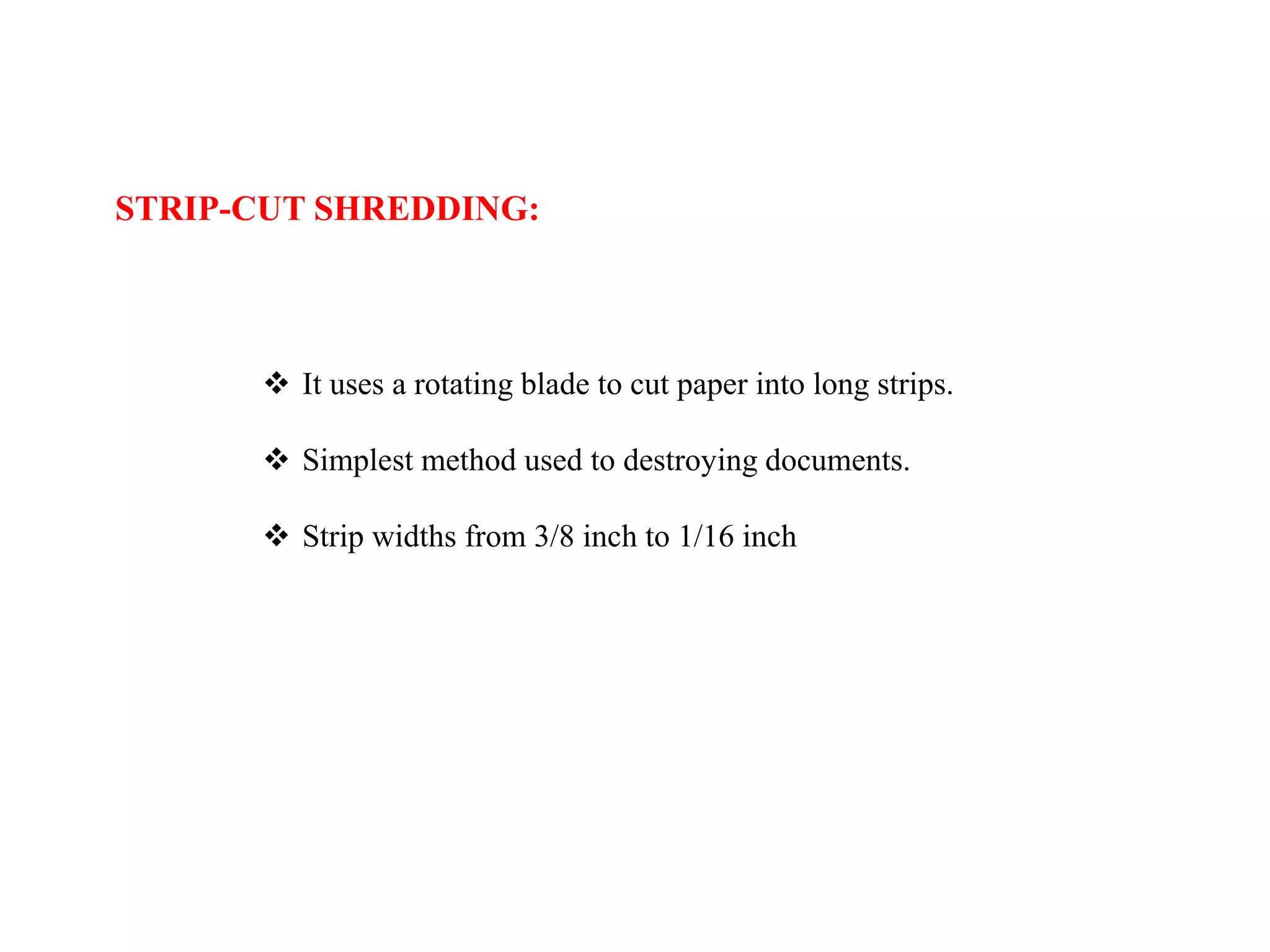 Shredding of solid waste | PPTX