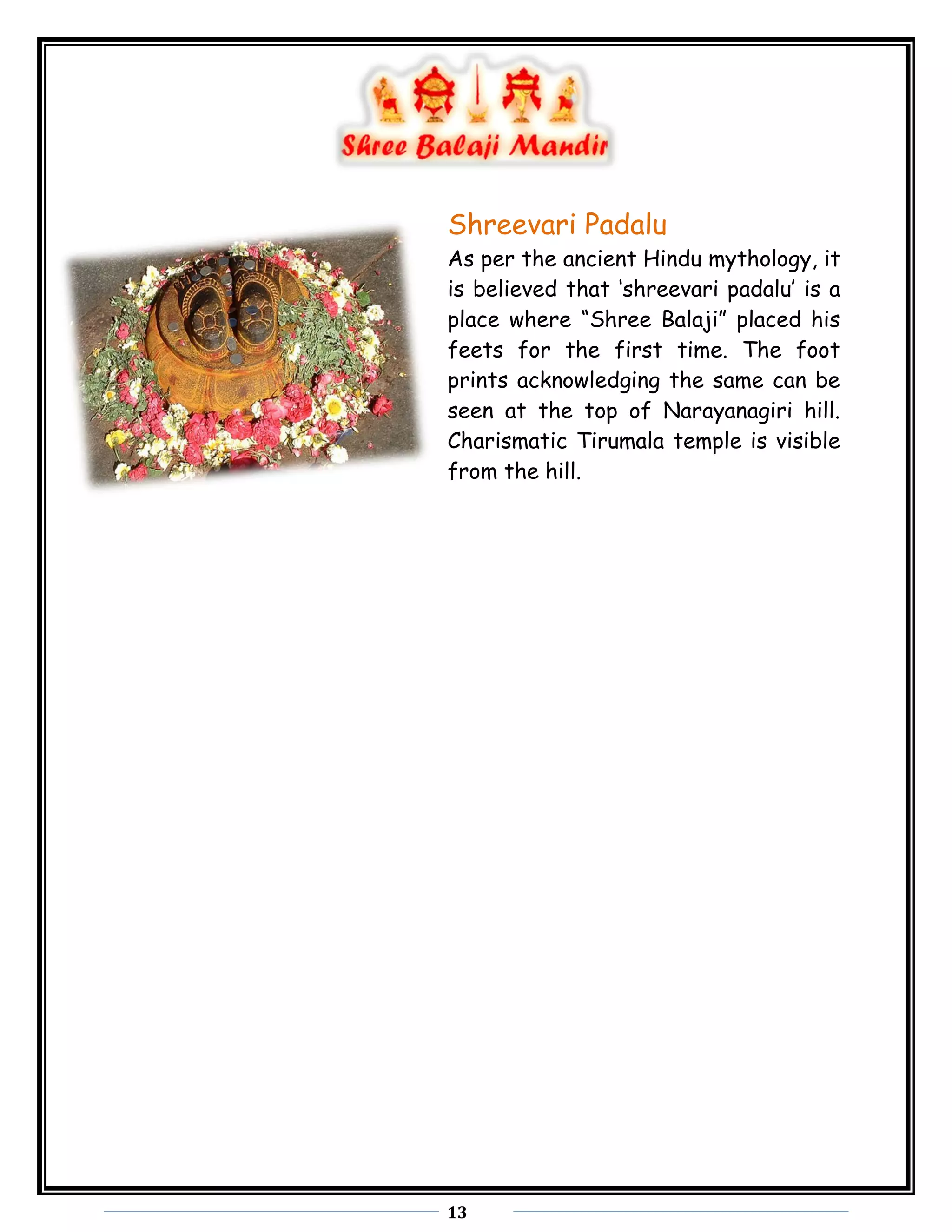 Tirupati Travel Guide | PDF