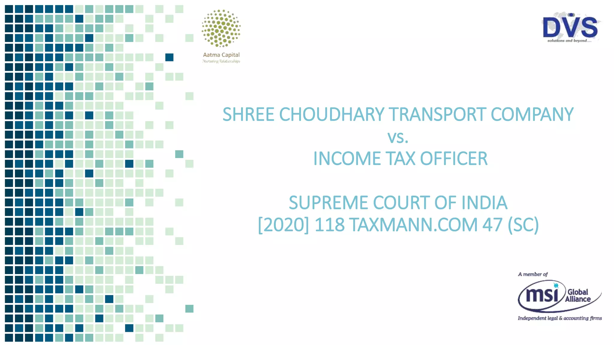 Applicability of sec 194C for Truck Operators:Analysis of SC Ruling ...