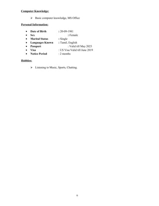 Shree cv revised wo pic | PDF