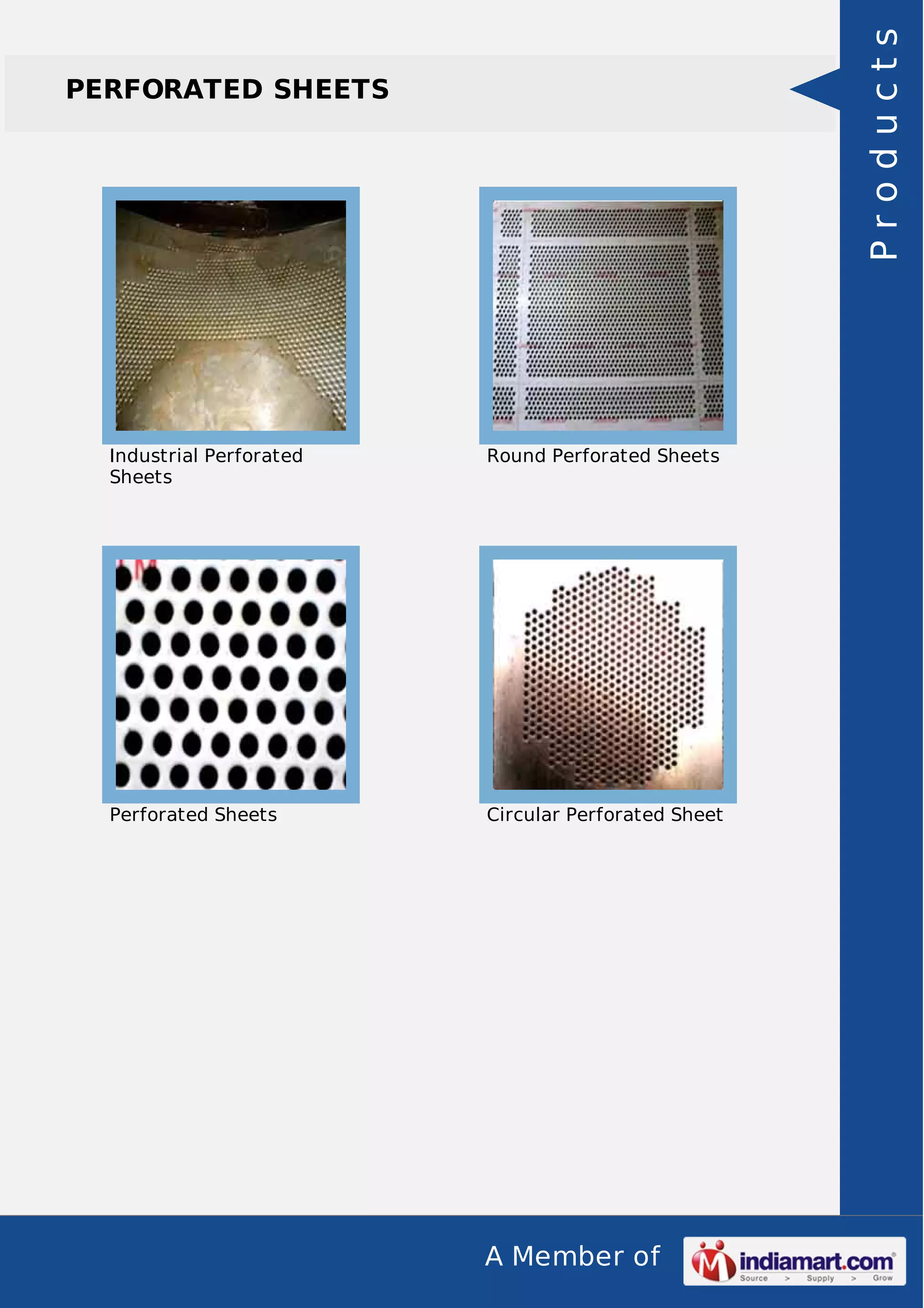 Shree Ganesh Perforated Industries, Mumbai, Perforated Sheets & Coils | PDF