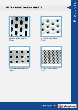 Shree Ganesh Perforated Industries, Mumbai, Perforated Sheets & Coils | PDF